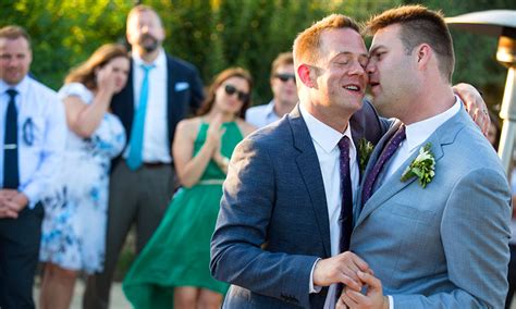 Andrew And David At Brix Intimate Weddings Napa Valley