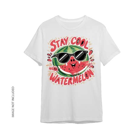 Watermelon Day Tshirt Design Vector Premium Ai Generated Vector