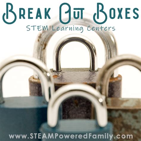 Learning Center Break Out Boxes Escape Room Inspired Learning