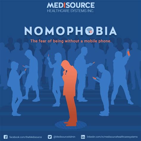 Nomophobia Social Media Poster Healthcare System Design Campaign