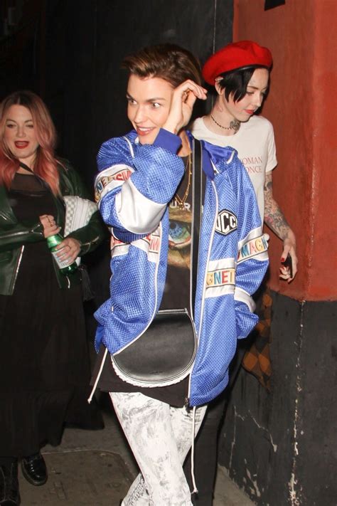 Ruby Rose Leaves Cafe Hotel In Hollywood 04232018 Hawtcelebs