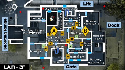 New Map Lair Floorplans Rrainbow6