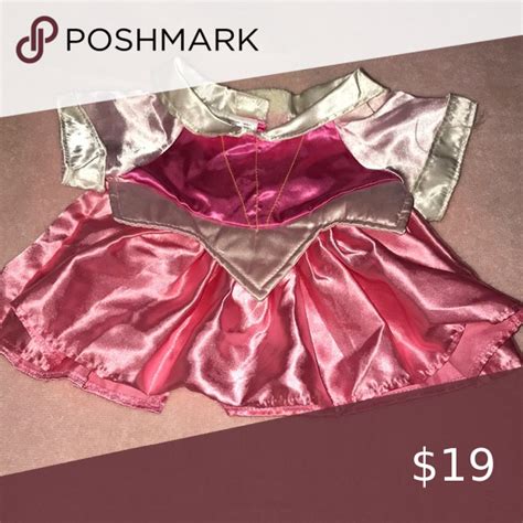 Aurora Build A Bear Costume Set Cute Dress For Dolls