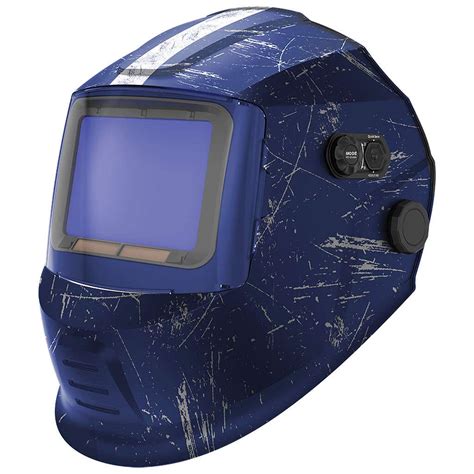 Weldclass Promax 680 Welding Helmets Blue Retro Graphic By Weldclass A