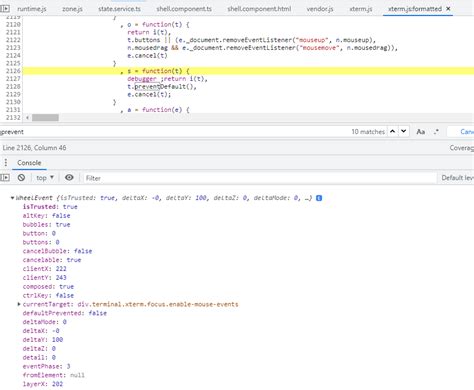 Scrolling In Interactive Terminal Ui Far Manager Issue Xtermjs Xterm Js Github