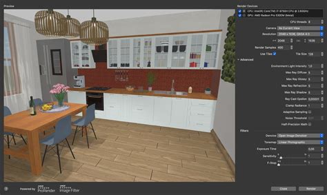 How To Render With Amd Radeon™ Prorender In Live Home 3d Rlivehome3d