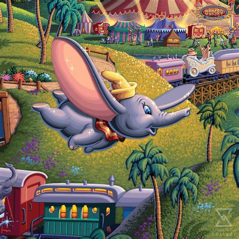 Disneys Dumbo The Flying Elephant By Eric Dowdle Disney Time To Collect