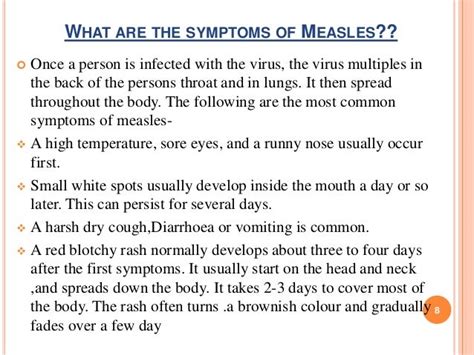 Measles In Adults Signs And Symptoms