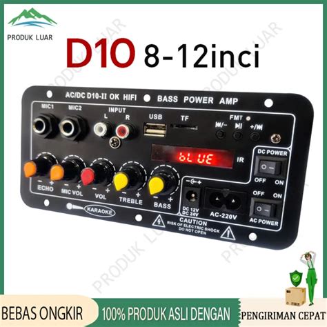 Dikirim Dari Jakarta Multifunction Amplifiers Untuk Speaker Ac 220v 12v 24v Penguat Bluetooth