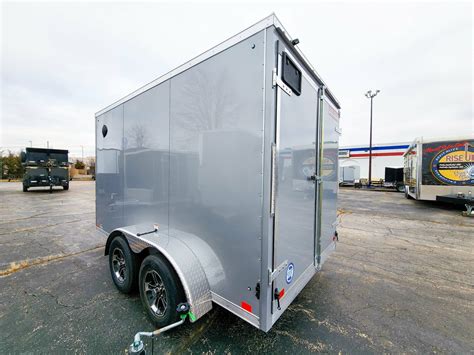7x12 Discovery Cargo Trailer With Aluminum Wheels