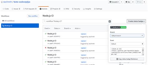 end to end continuous integration with codeceptjs on github by