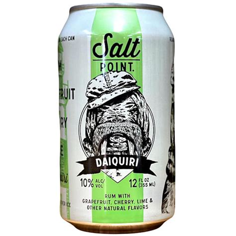 Salt Point Rum Daiquiri Ready To Drink 4 Pack 12oz Cans