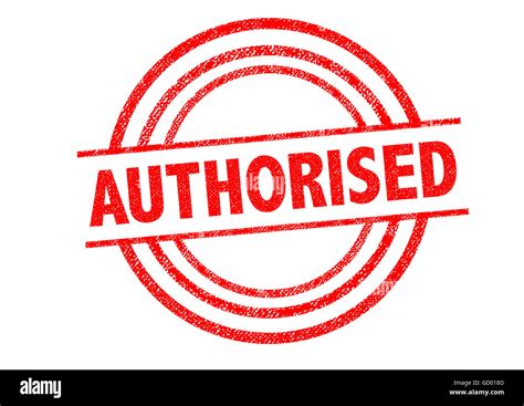 Authorised British Spelling Rubber Stamp Over A White Background