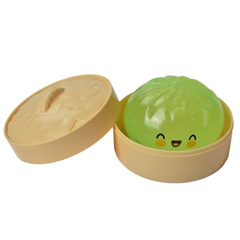 Glow In The Dark Dumpling In Steamer Surprise Squish Toy Super Random