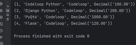 Python Database Mysql Connector In Python Codeloop