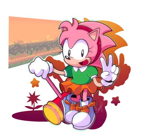 Amy Rose By Crazypstg On Deviantart