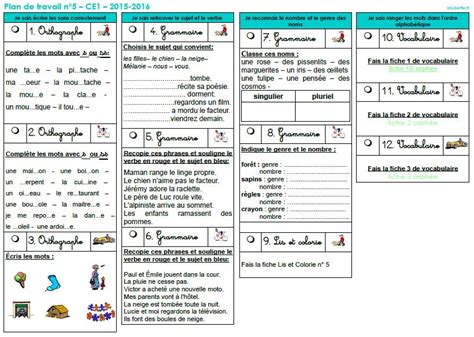 Plan De Travail Ce1 Période 5 Tendancesdesignfr