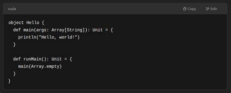 Scala Syntax Highlighting In Chatgpt Feature Requests Openai