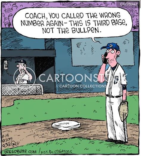 Baseball Error Cartoons And Comics Funny Pictures From Cartoonstock
