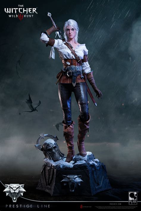 Prestige Line The Witcher 3 Wild Hunt Ciri Of Cintra 12 Scale Stat