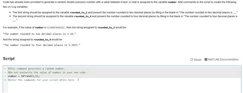 Solved The Script To Create The Following Code Has Already