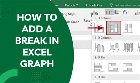 How To Add A Break In Excel Graph Earn And Excel
