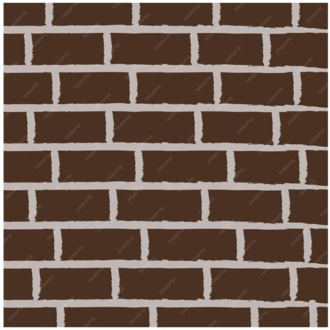Premium Vector Brick Pattern Vector Illustration
