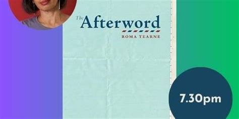 Book Launch Roma Tearne Talks To James Attlee About Her New Novel The Afterword Caper