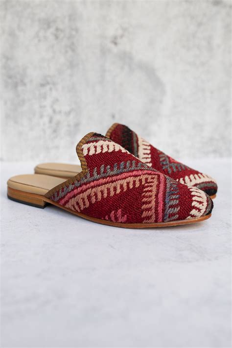 Womens Kilim Mules Minimalchaos