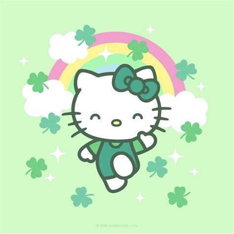 Hello Kitty St Patricks Day Wallpapers 4k Hd Hello Kitty St