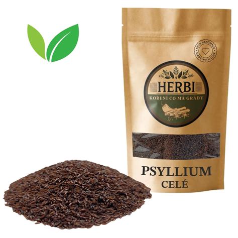 Psyllium Celé 100 G Prírodná Vláknina Pre Trávenie Herbi