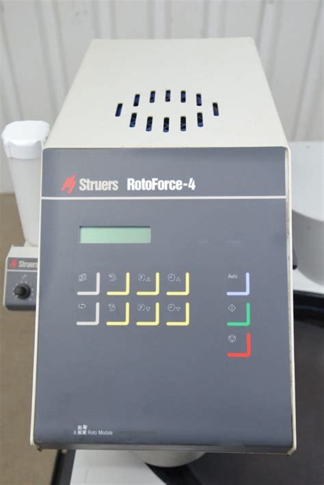 Struers Rotopol 31 With Rotoforce 4 Grinding And Polishing Machine Rhino Trade Llc