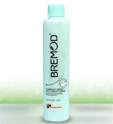 Bremod Cream Developer 20 Volume 100ml Professional Hair Color Activator For Bleaching