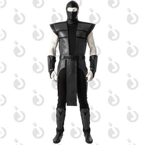 Mortal Kombat Smoke Cosplay Ninja Armor Costume Real Faux Leather Etsy