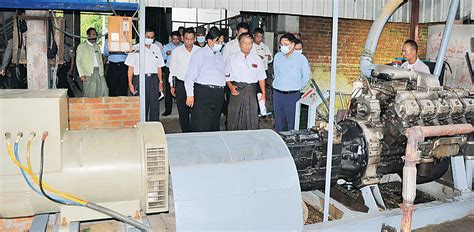 ပဲခူးတိုင်းဒေသကြီးအတွင်းရှိ Gasifier များအား ကြည့်ရှုစစ်ဆေး Myawady