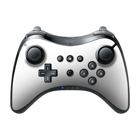 Solid State White Wii U Pro Controller Skin Istyles