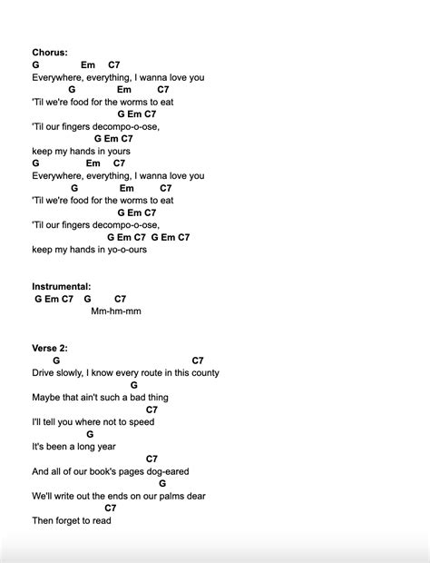 Everywhere Everything Feat Gracie Abrams By Noah Kahan Stick