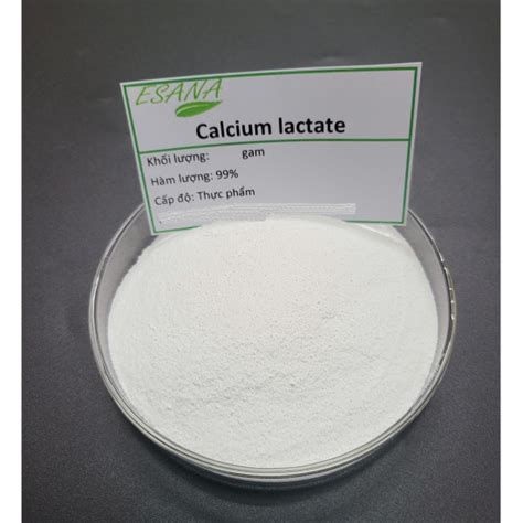 100g Bột Calci Lactat Calcium Lactate Canxi Lactat 99 Cấp Thực Phẩm Shopee Việt Nam