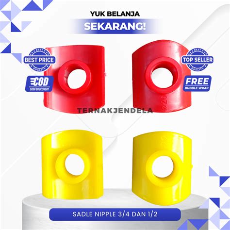 Jual Sadle Nipple 34 Dan 12 Untuk Dikombinasi Dengan Niple Drat Alat Minum Ayam Shopee