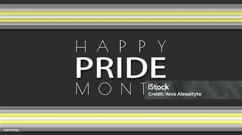 Happy Pride Month Demigender Pride Flag Horizontal Frame Background