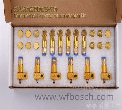 Disassemble Tools Common Rail Injector Return Adapter Kit