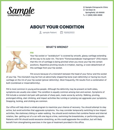 The All New Faber Test — Chiroup