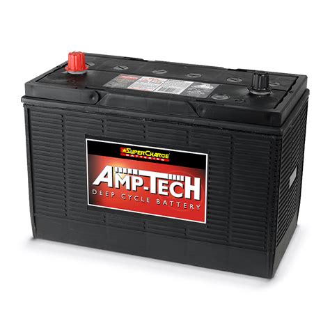 Supercharge Amp Tech 12v 120ah Deep Cycle Battery All Coast Batteries