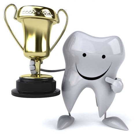 Premium Photo Fun Tooth 3d Character