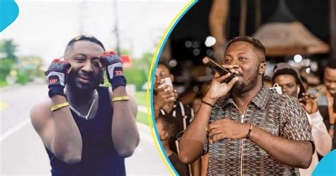 Amerado Speaks After Stage Caved In On Him During Performance At Baidoo