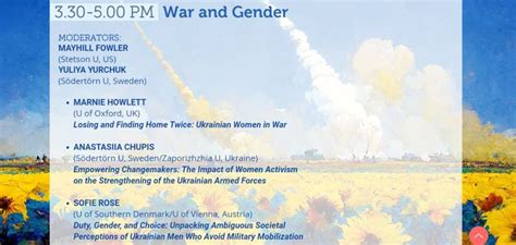 Sofie Rose Phd On Linkedin Ukraine Gender War Masculinity Mobilization Humanrights