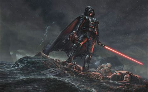 Artwork Darth Vader Star Wars Science Fiction Wallpapers Hd