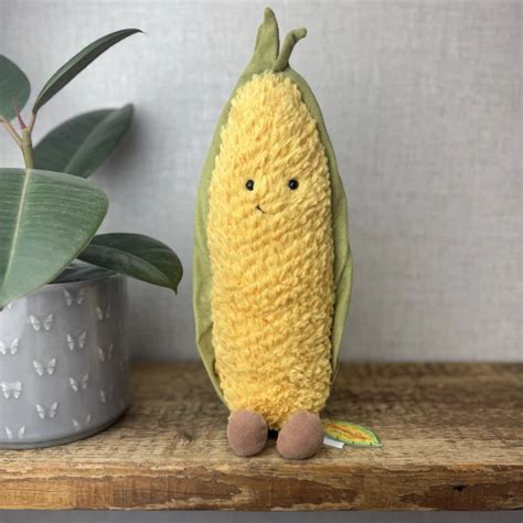 Jellycat Amuseable Sweetcorn New With Tags Soft Toy Food Collectible Tags 12” £75 00 Picclick Uk