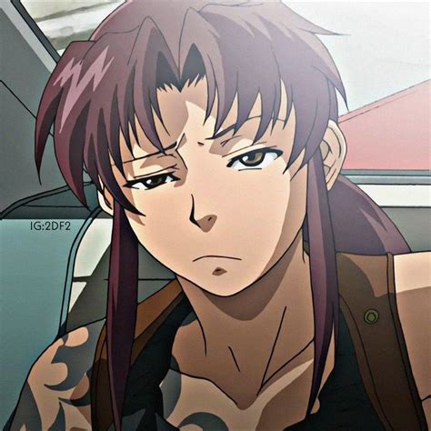 [ 𝐑𝐄𝐕𝐘 𝐈𝐂𝐎𝐍 ︎𝐁𝐋𝐀𝐂𝐊 𝐋𝐀𝐆𝐎𝐎𝐍 ] Black Lagoon Anime 2013 Swag Era Revy Manga