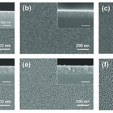 Sem Surface Morphology Of Tin Thin Film Deposited With Various Working Download Scientific
